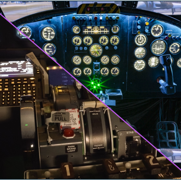 Boeing 737 and Vulcan B2 Combined Flight Simulator Experience